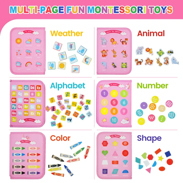 Busy Board Educational Activity – THE LITTLE TOT'S STORE