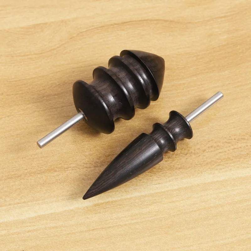 Ebony-Leather-Electric-Grinding-Bit-Head-Polishing-Edge-Burnisher-Tool ...
