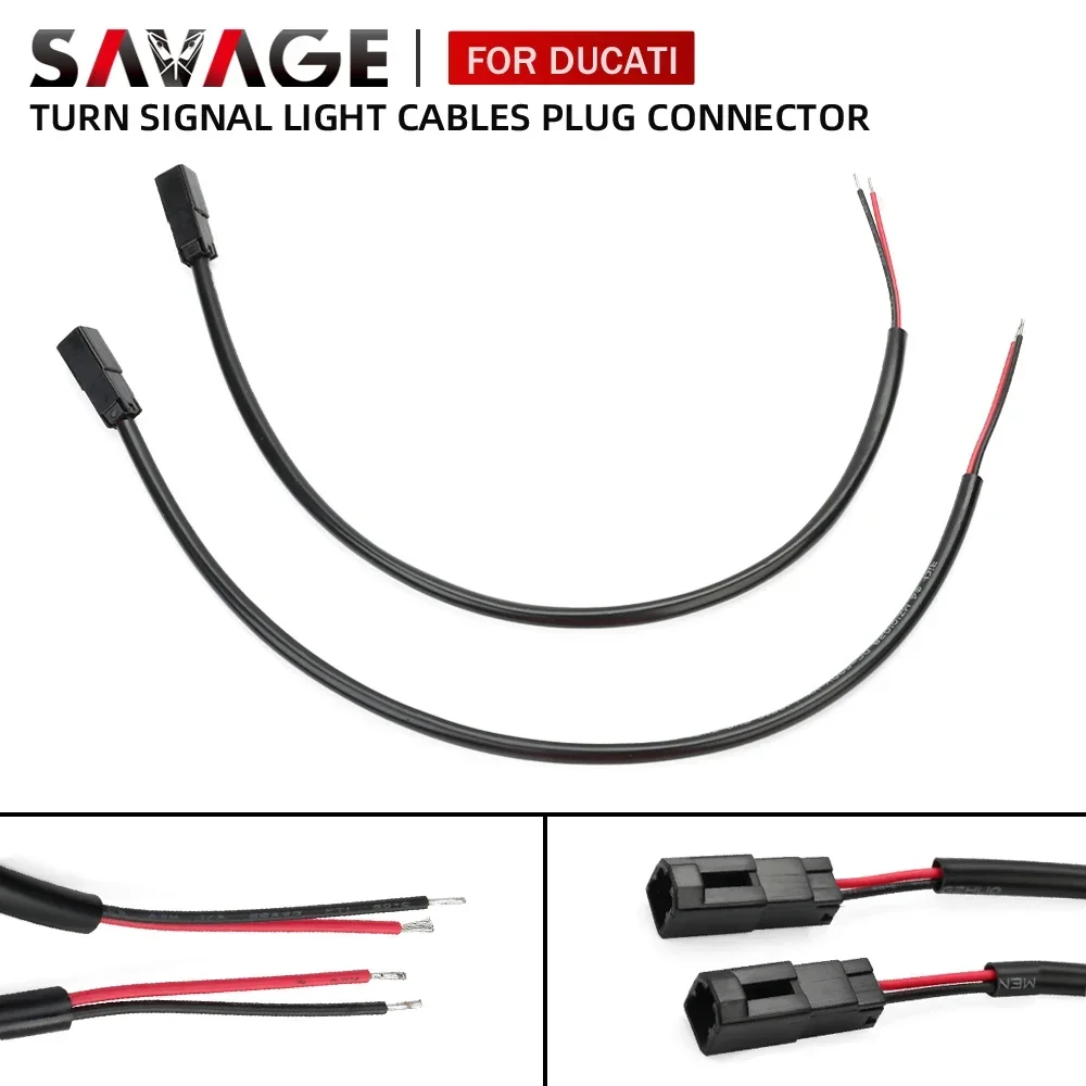 Turn-Signal-Cable-Adapter-Plug-Connector-For-DUCATI-Monster-950-937-696 ...