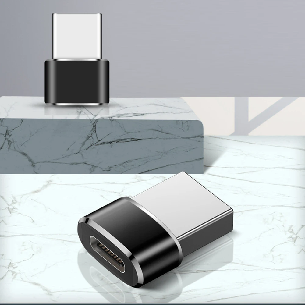 1pcs-New-Universal-Black-Type-c-To-USB-Adapter-OTG-Mobile-Phone-Adapter ...