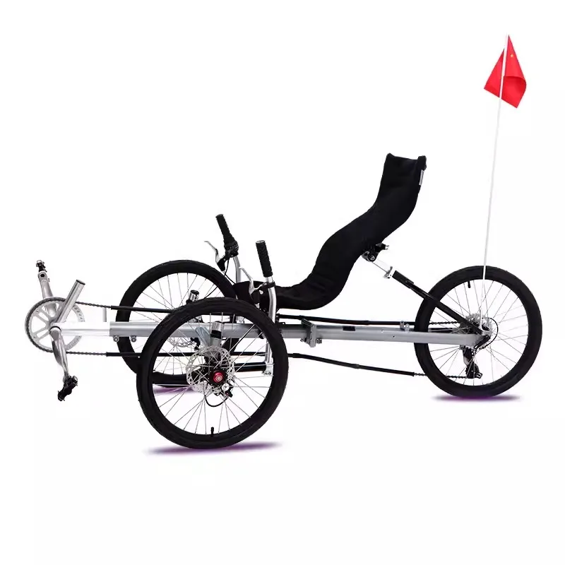 Lying-down-tricycle-front-and-rear-disc-brakes-Travel-riding-Lying-down ...