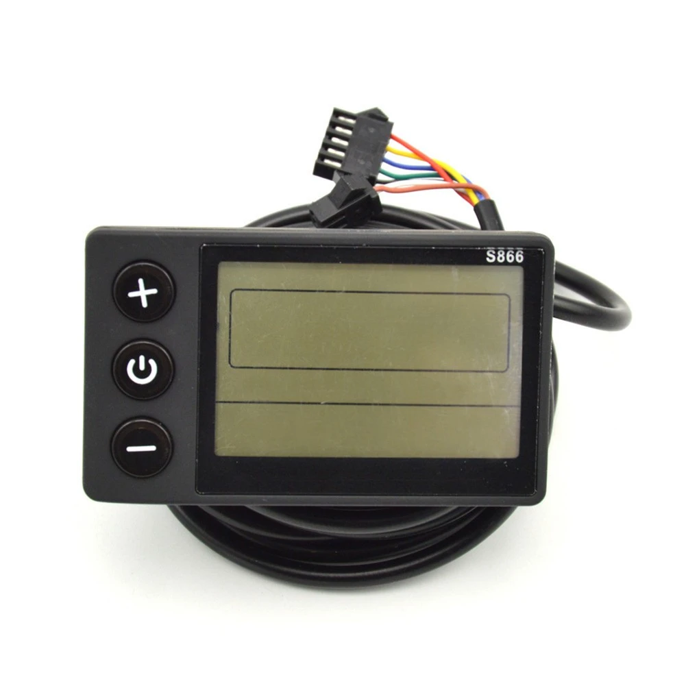 E-bike 24v 36v 48v 60v S866 Lcd Display Panel Durable Electric Bicycle ...