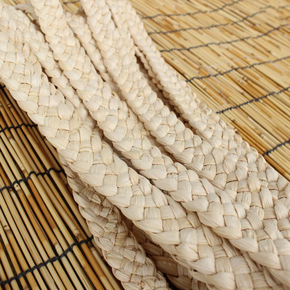 DIY-5M-Straw-Corn-Five-strand-Braid-Rattan-Materials-Hand-Braided ...