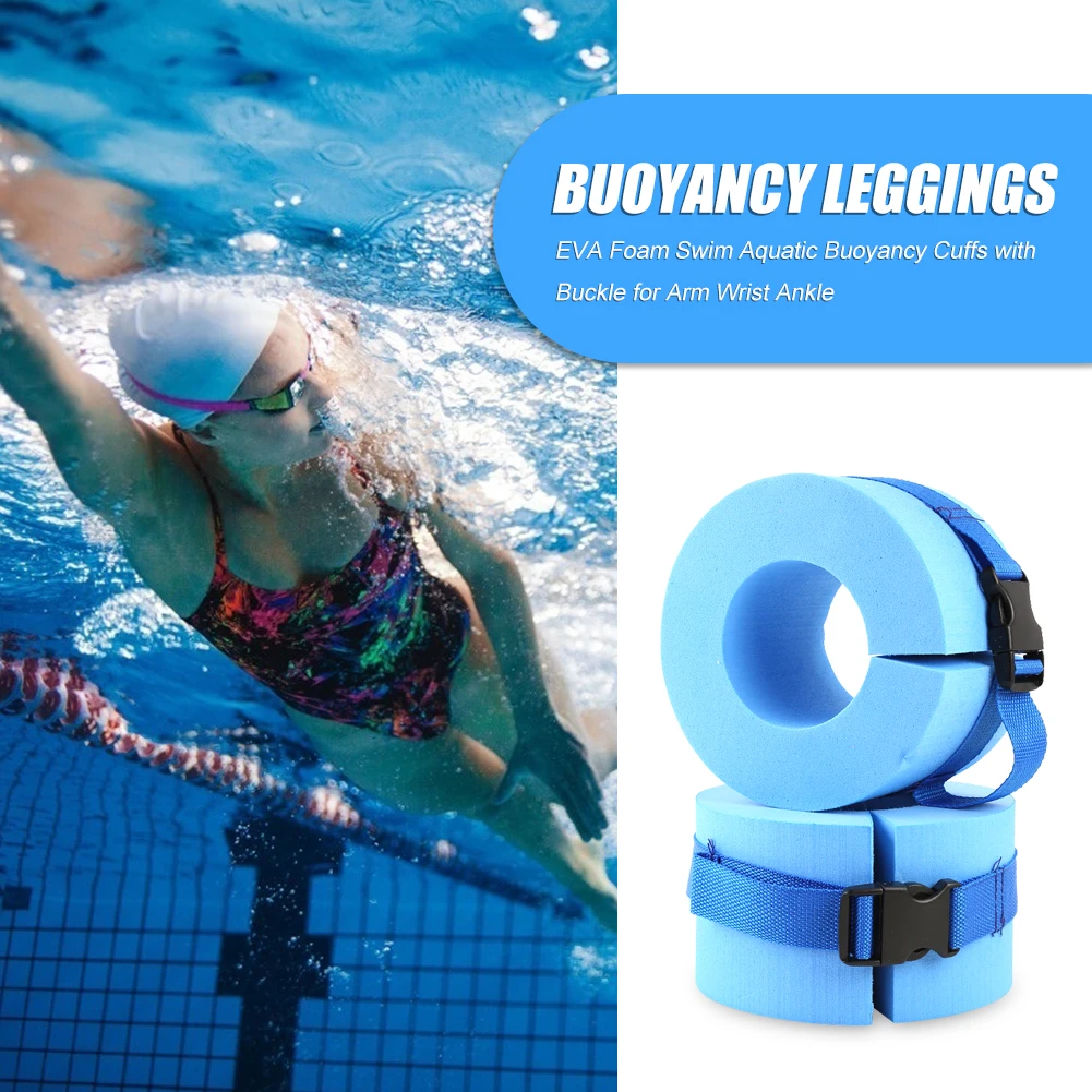Jeux de piscine,Anneau de natation flottant en mousse,2 pièces,exercice ...