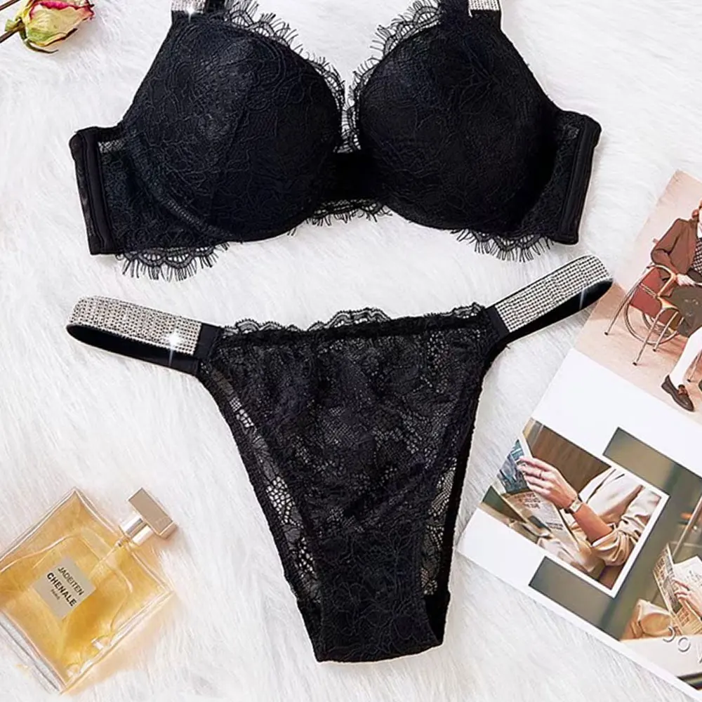 Corsé cómodo de talla grande para mujer, de lujo con diamantes de ...