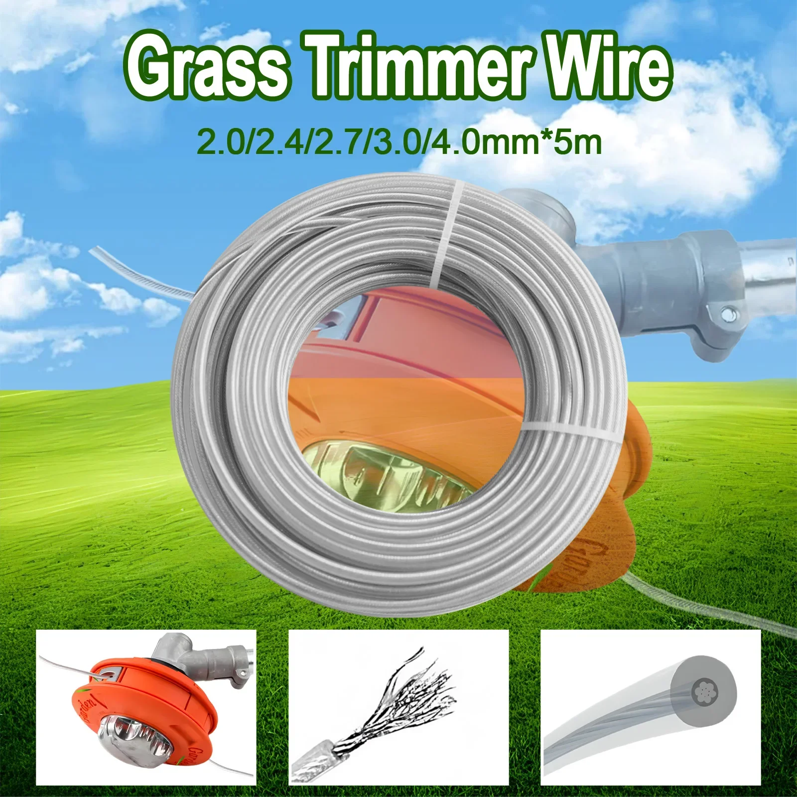 Steel-Wire-Nylon-Grass-Trimmer-Line-3-0-5M-10M-Brushcutter-Trimmer-Rope ...