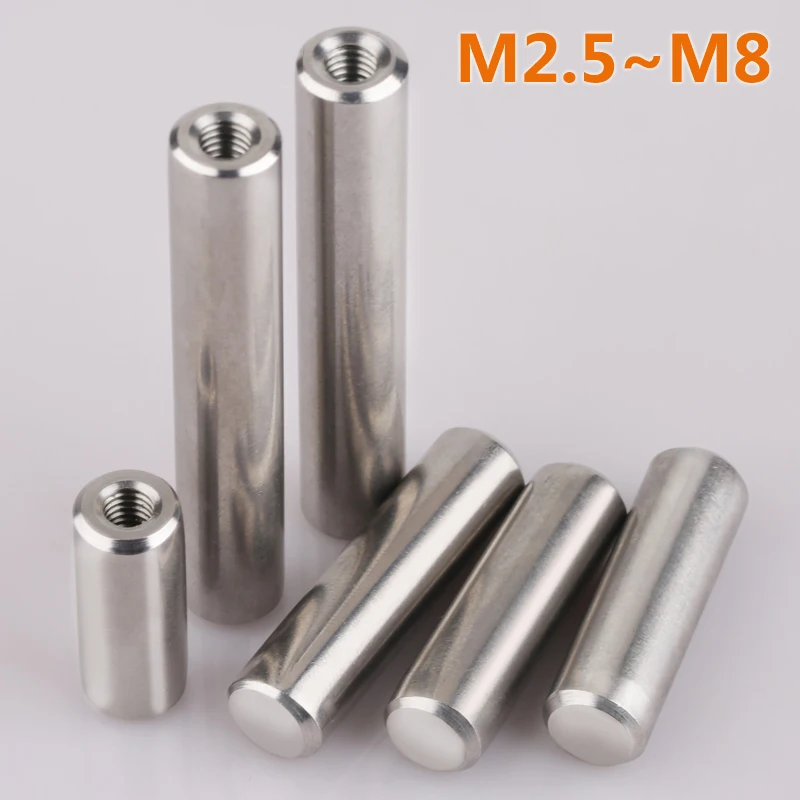 M2.5 M3 to M8 GB120 Internal Thread Cylindrical Pin Internal Tooth Positioning Pin/Internal ...