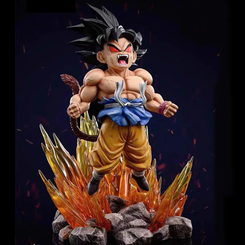 BANDAI-19cm-Dragon-Ball-SHK-Kai-Ape-Series-NO-2-Glow-Black-Hair-Super ...