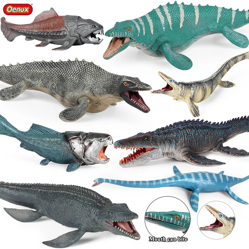 Oenux-modelo-de-dinosaurio-oce-nico-prehist-rico-Mosasaurus-Kronosaurus-Liopleurodon-figura-de ...