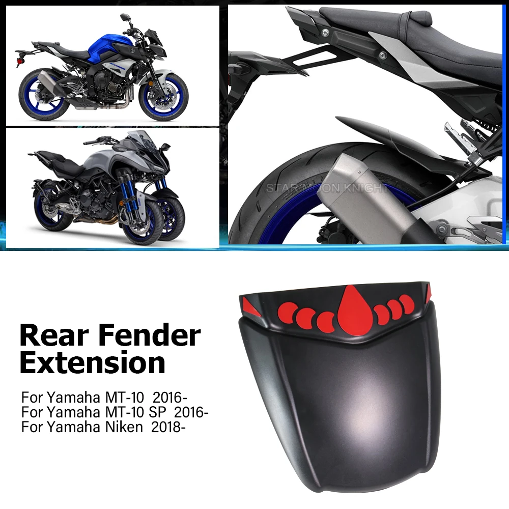 Rear-Fender-Mudguard-Extender-For-Yamaha-MT-10-MT-10-MT10-SP-2016-2023 ...