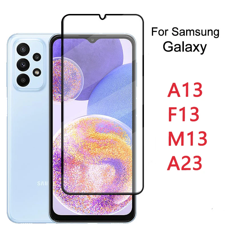 Tempered glass For Samsung A23 5G Glass Samsung A23 Glass 9H Full Cover ...