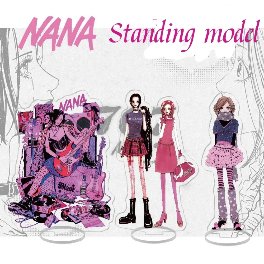 NANA-Black-White-Manga-Acrylic-Stand-Oosaki-Nana-Komatsu-Hachi-Okazaki ...