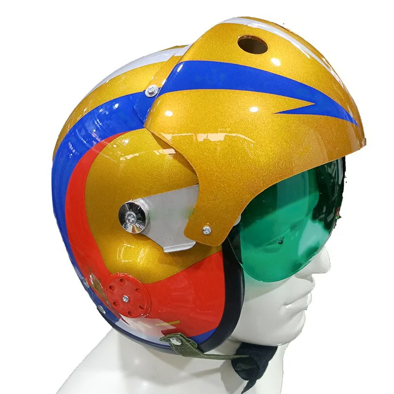 Fighter Pilot Motorcycle Helmet Full Face