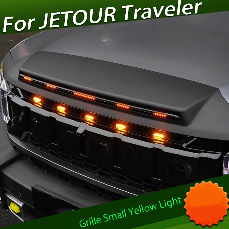 Car-Grille-Small-Yellow-Light-Suitable-for-Chery-JETOUR-Travelers-T2 ...