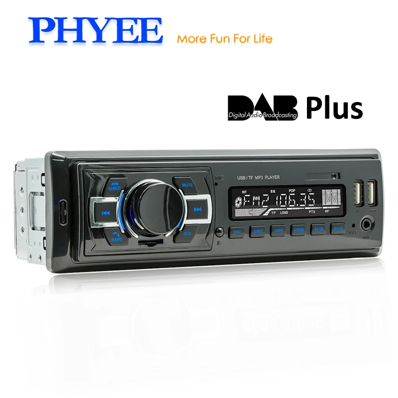 Bluetooth-Autoradio-DAB-Car-Radio-USB-MP3-Player-Handsfree-FM-TF-Remote ...