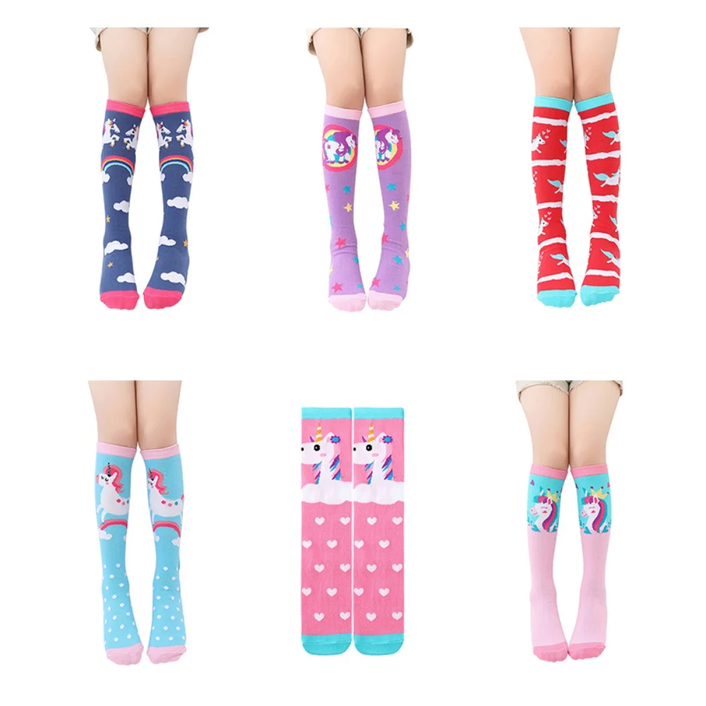 Spring-Girl-Socks-Cute-Cartoon-Fox-Cat-Dog-Print-Children-Heaps-Socks ...