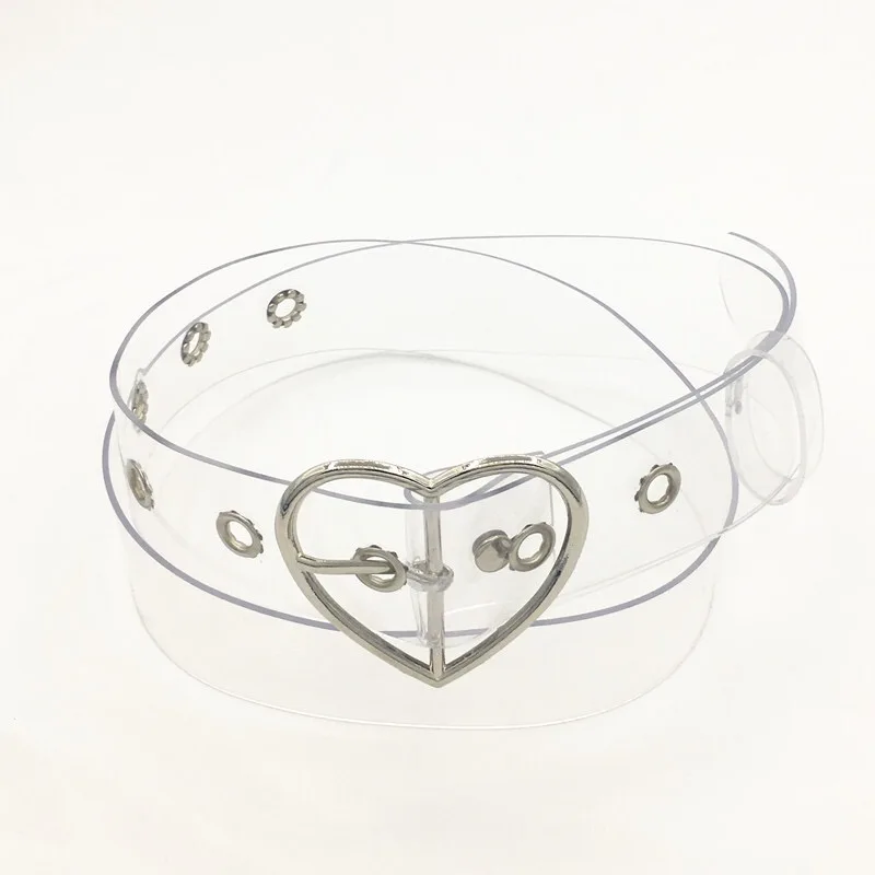 Women's Belts Fashion Design Gold Metal Round Buckle Belt Pants Plastic ...