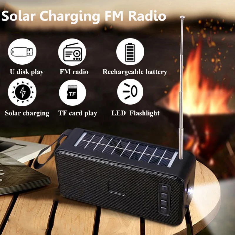 Mini-Radio-FM-port-til-con-carga-Solar-Radio-de-emergencia-inal-mbrica ...
