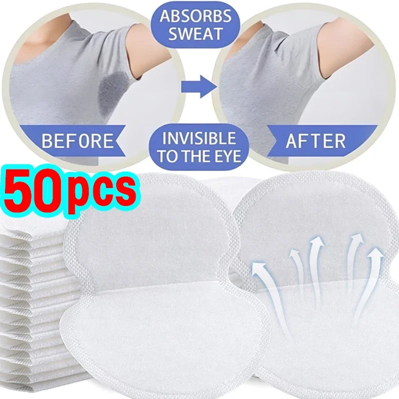 50-10pcs-Unisex-Sweat-Pads-Summer-Deodorants-Underarm-Anti-Perspiration ...