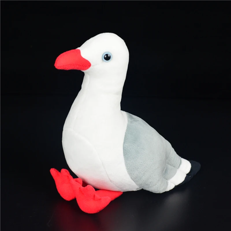 Soft-Real-Life-Herring-Gull-Plush-Toys-Realistic-Common-Gull-Birds ...