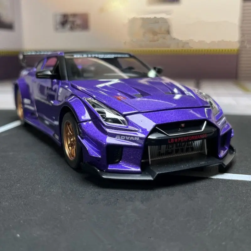 1-32-Skyline-Ares-Nissan-GTR-CSR2-Alloy-Sports-Car-Model-Diecast-Metal ...