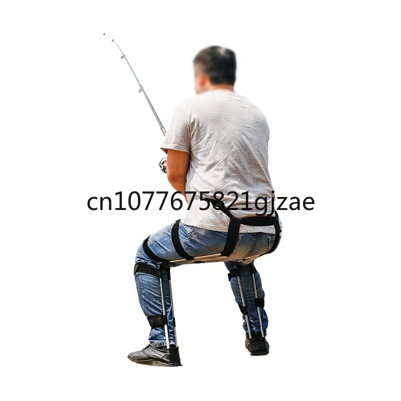 Portable-and-wearable-invisible-seat-artifact-exoskeleton-folding-chair ...