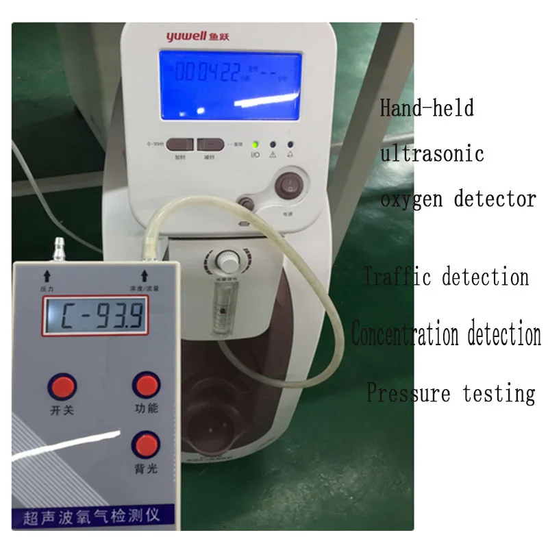 WOSITE-hand-held-ultrasonic-Oxygen-flow-concentration-pressure-detector ...
