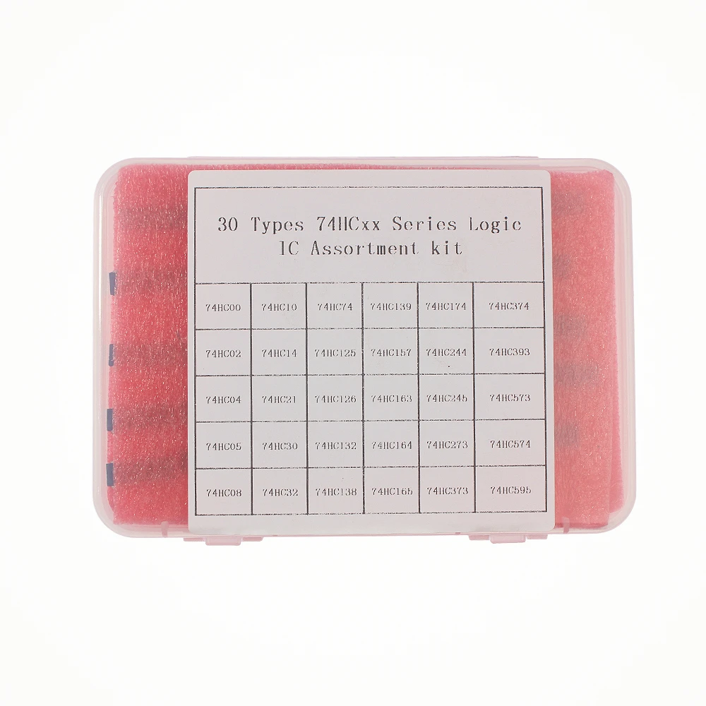 74HC Logic ICs Integrated Circuits Electronic Kit,30 Values *1Pcs ...