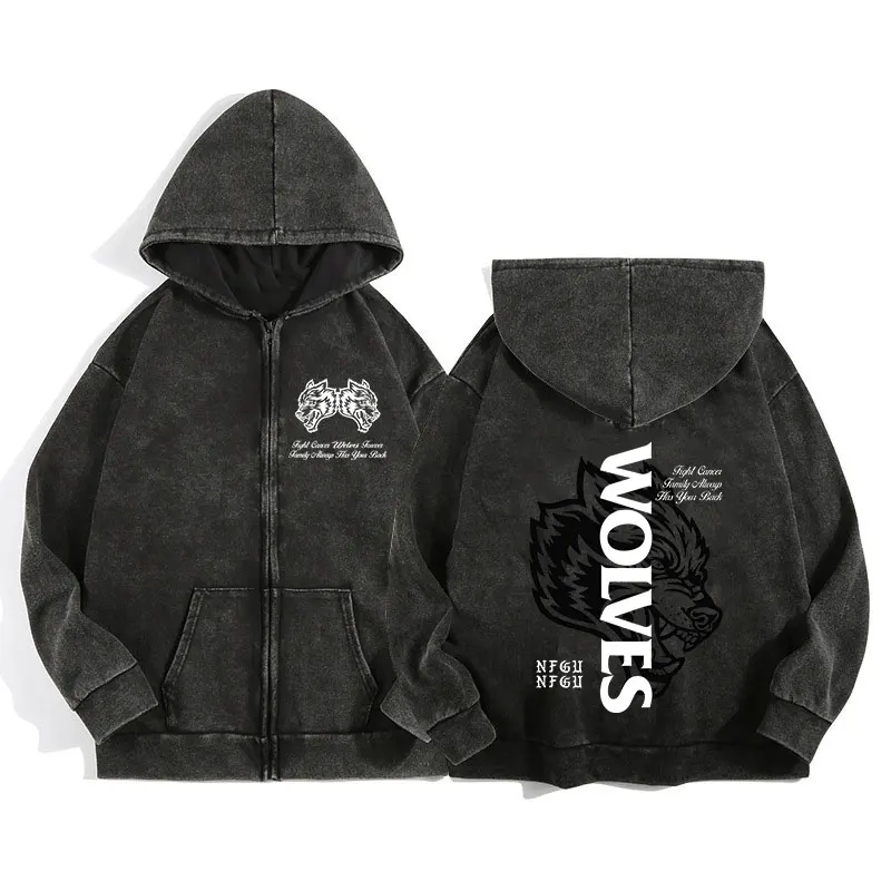 Darc-Wolves-Sport-Zip-Up-Hoodies-for-Men-Women-Cotton-Print-Gothic ...
