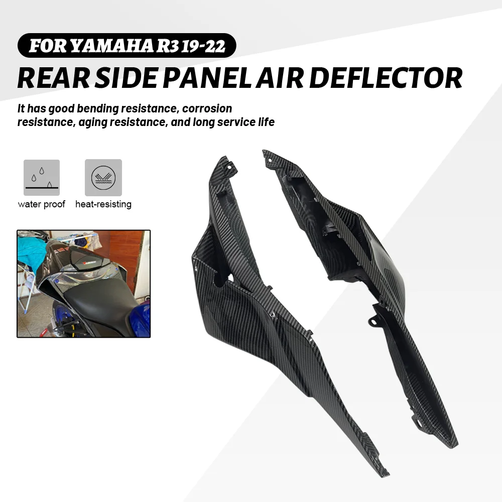 Piezas-de-motocicleta-para-Yamaha-YZF-R3-2019-2020-2021-patr-n-de-fibra ...