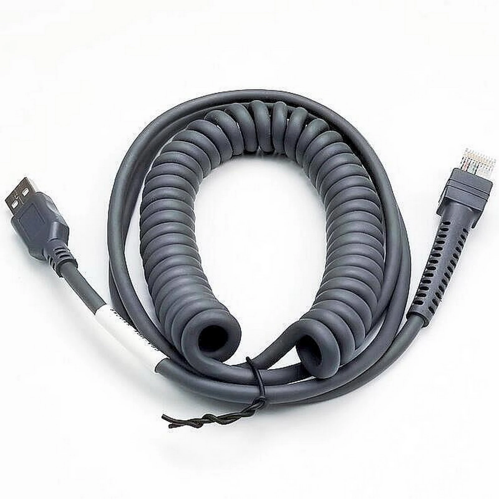 Sotesin Curly USB Cable for Symbol Zebra Motorola Barcode Scanner, USB ...