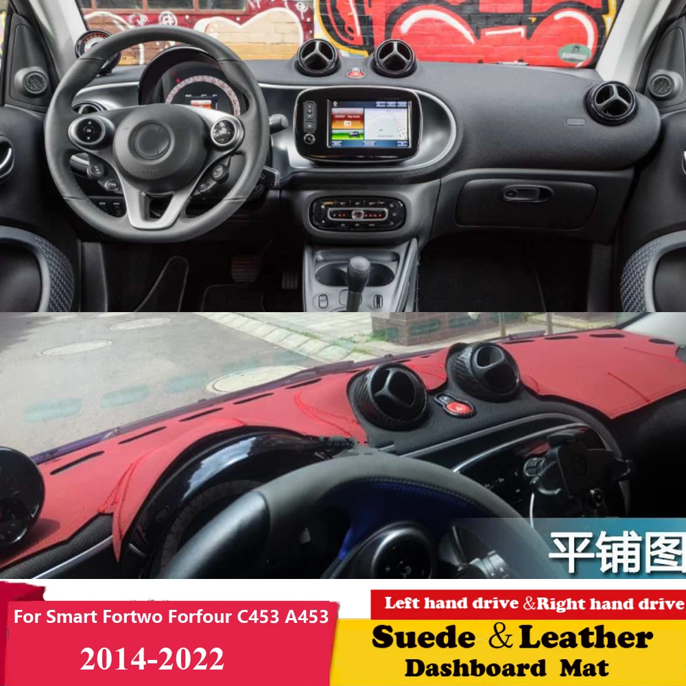 Leather-Dashmat-Suede-Dashboard-Cover-Pad-Dash-Mat-Carpet-Car-Styling ...