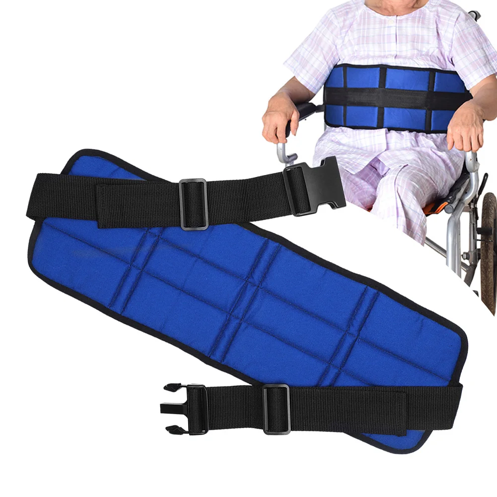 Adjustable Wheelchair Seat Protective Belt Cushion Safety Harness ...