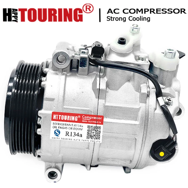 Compresor de aire acondicionado de CA para Mercedes W203 C240 C320 ...