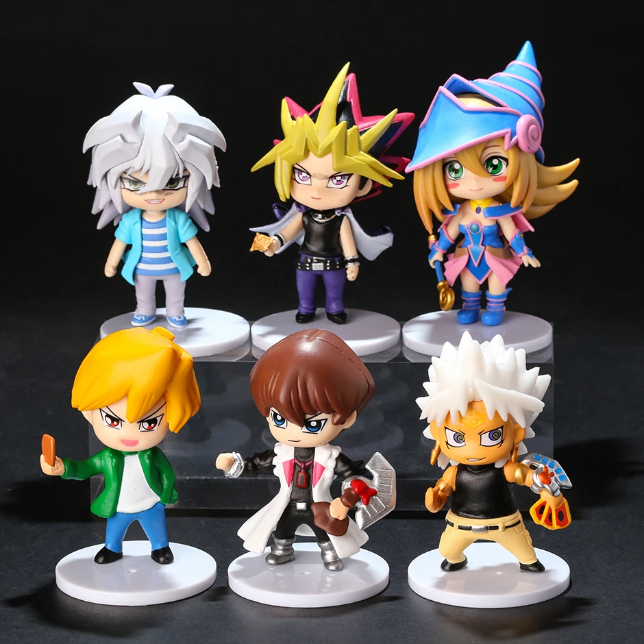 Figuras-decorativas-yu-gi-oh-Yugi-Muto-Dark-Magician-Girl-Seto-Kaiba ...