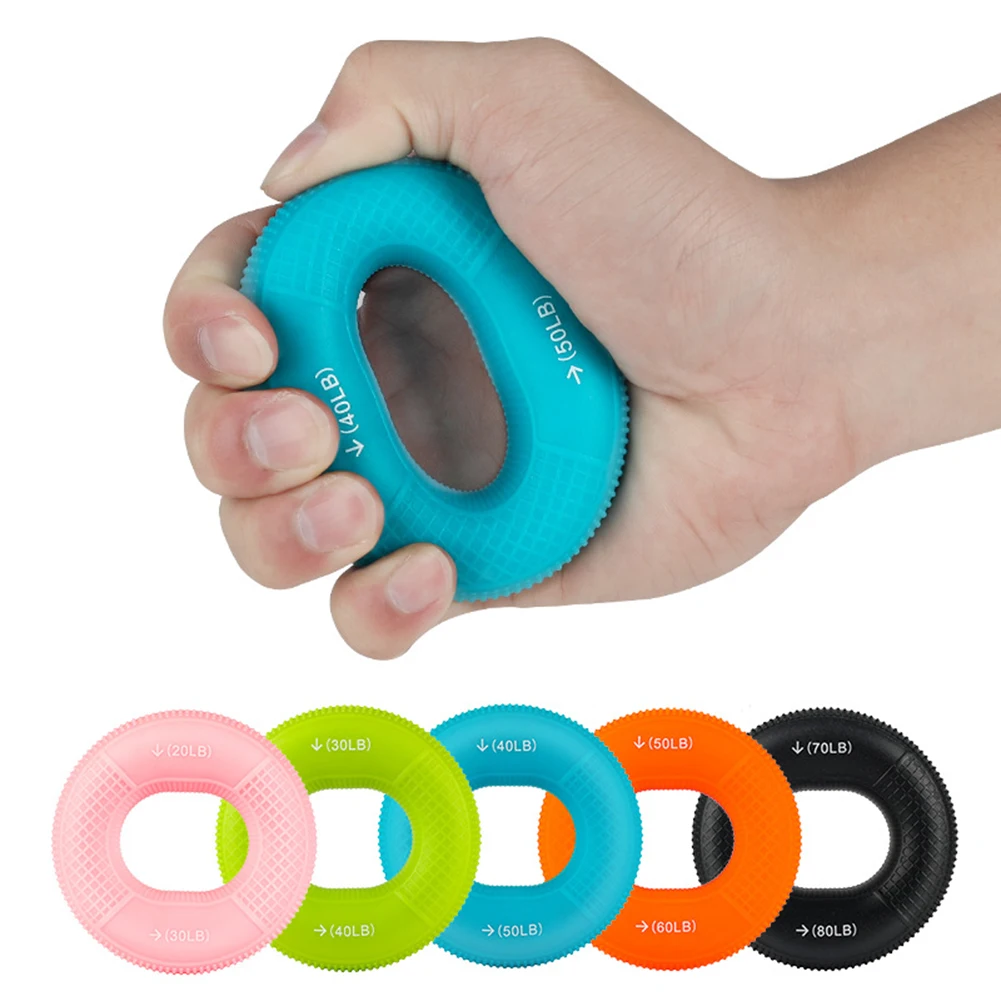 20-80LB-Silicone-Gripper-Ring-Adjustable-Hand-Gripping-Ring-Antiskid ...