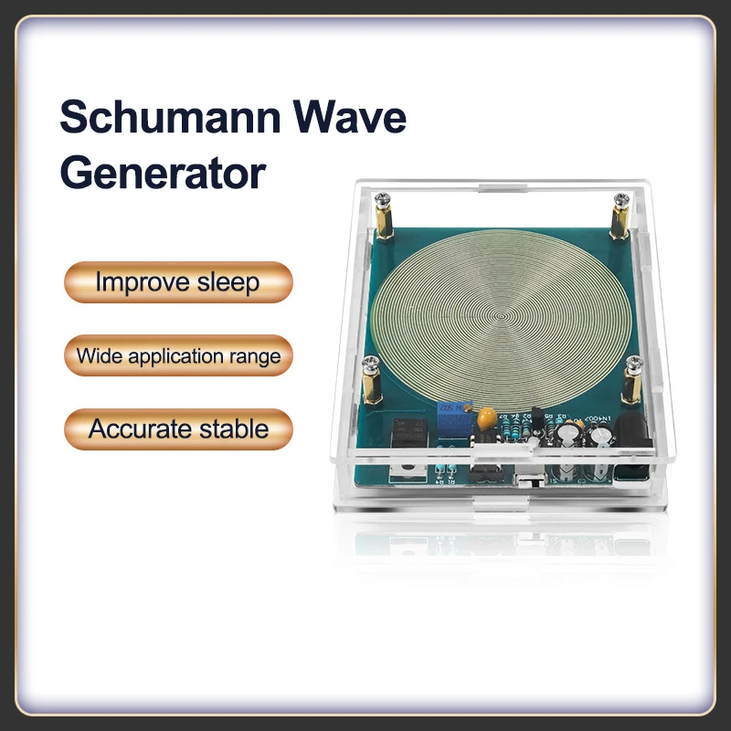 Schumann generador de resonancia de 7,83Hz, frecuencia de pulso, resonador de Audio, interfaz ...