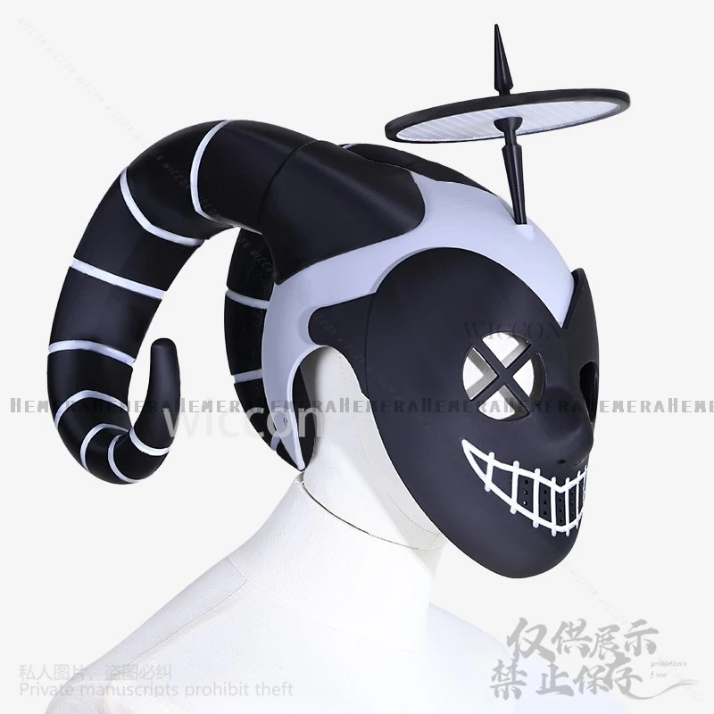 3D Printing Mask Anime Hazbin Adam Cosplay Halloween Christmas Costume ...