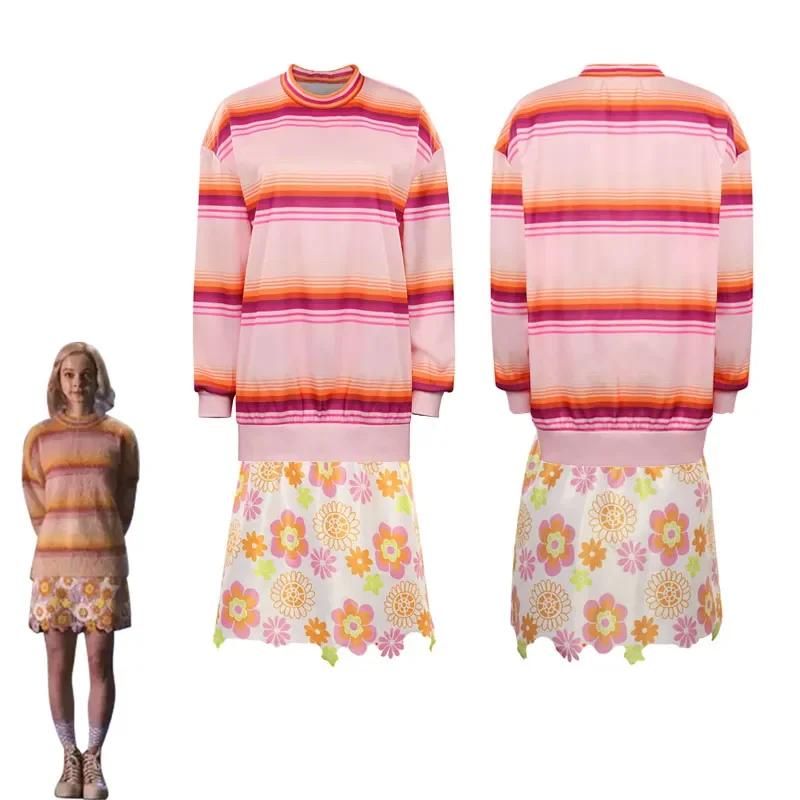 Wednesday-Addams-Enid-Sinclair-Cosplay-Costume-Shirt-Skirt-Outfits ...