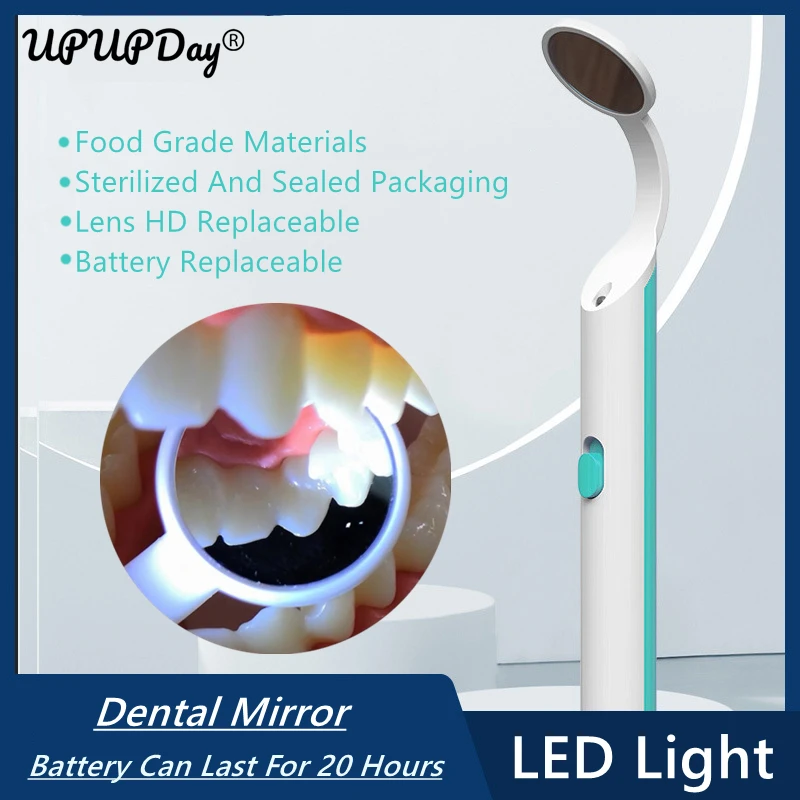 Electric-Dental-Teeth-Mouth-Mirror-with-LED-Light-Household-Endoscope ...