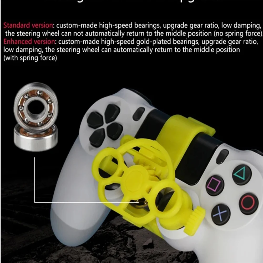 Gaming-Racing-Wheel-Mini-Steering-Game-Controller-3D-Printed ...