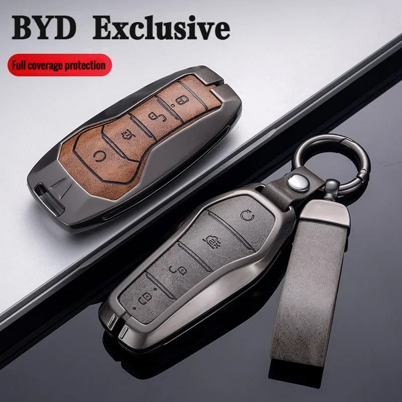 Key Case Cover for BYD Song Plus Atto 3 Han EV Tang DM Qin Seal Dolphin ...