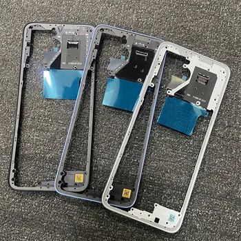 For Xiaomi Redmi 12 4G Middle Frame Front Bezel Faceplate Frame With ...