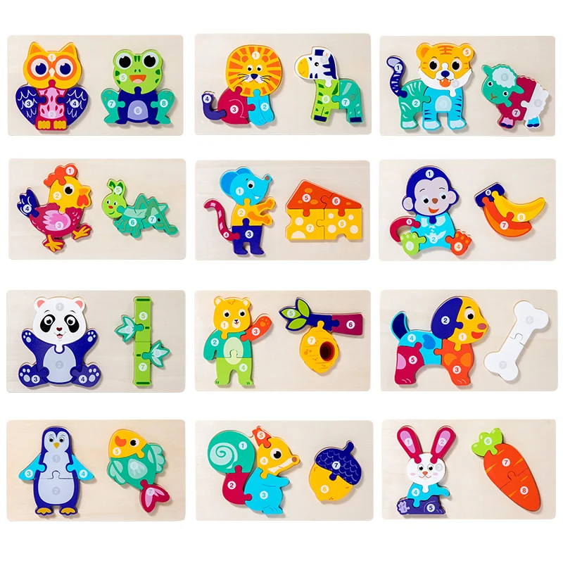Wooden-Jigsaw-Puzzles-Early-Learning-Educational-Toys-Developmental ...