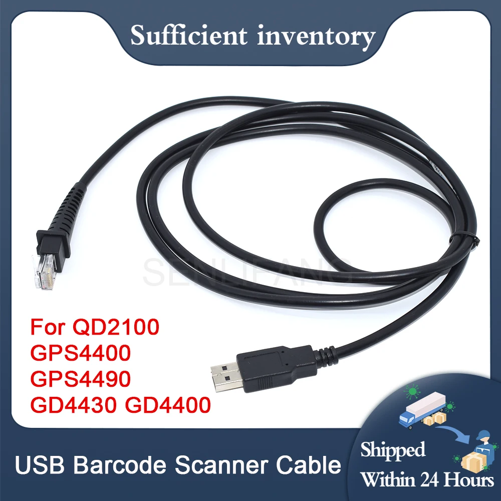 Usb Cable Barcode Scanner | Cable Scanner Datalogic Usb | Gd4400 ...