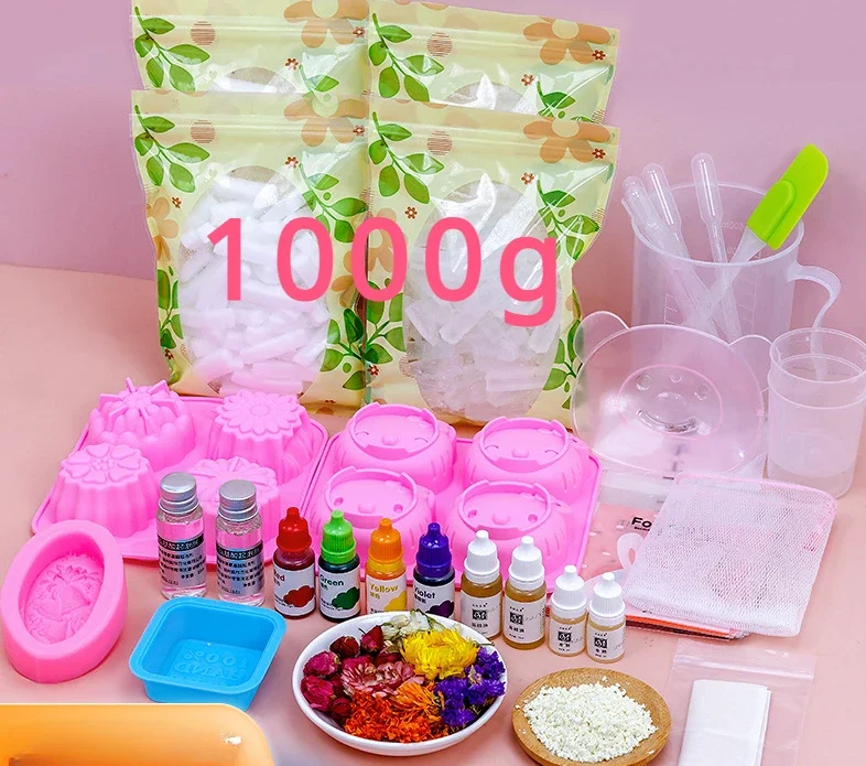 DIY-Material-Pack-Making-Tool-Silicone-Mold-Children-s-Set-Natural-Base ...