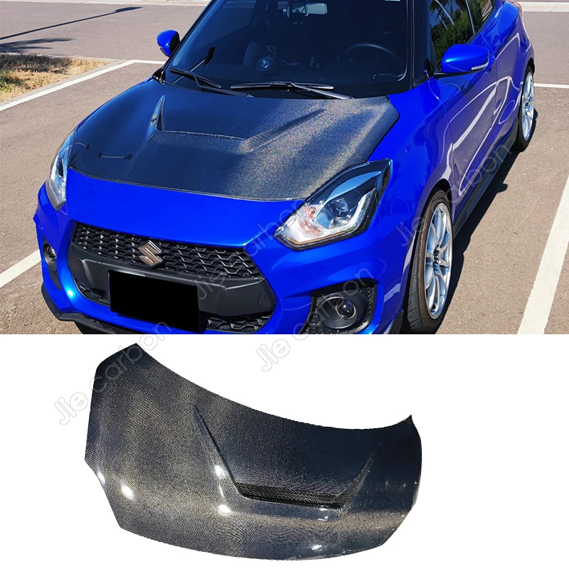 スズキスイススポーツ用カーボンファイバーフード,高品質の部分ボディキット,zc33s 2017-2021