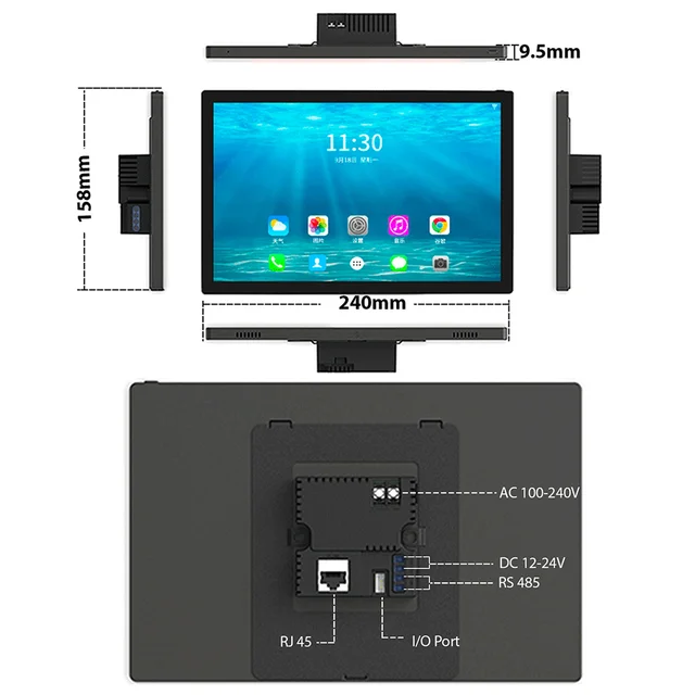 Jianshu Smart Home Control Panel Android Home Automation Panel work for ...