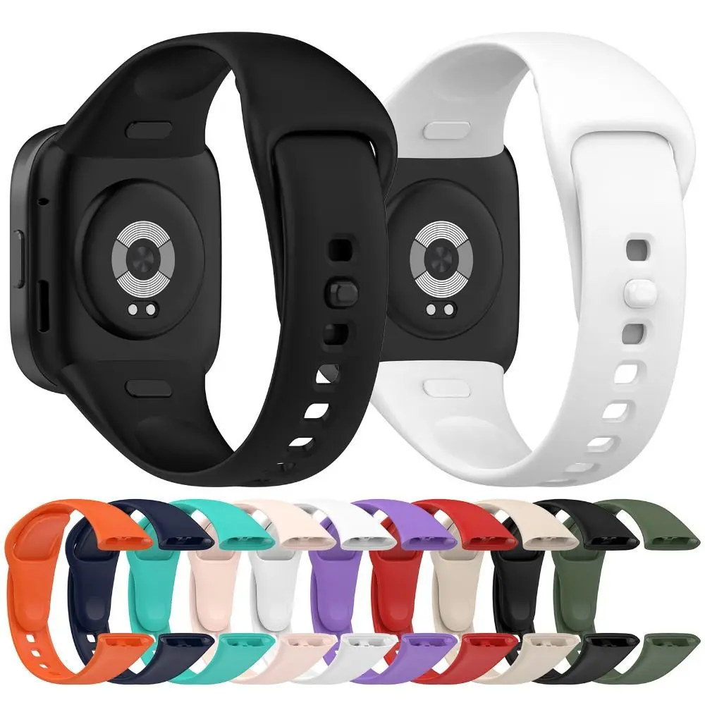 1PC Silicone Strap For Redmi Watch 3 or For Redmi Watch 3 Active Smart ...