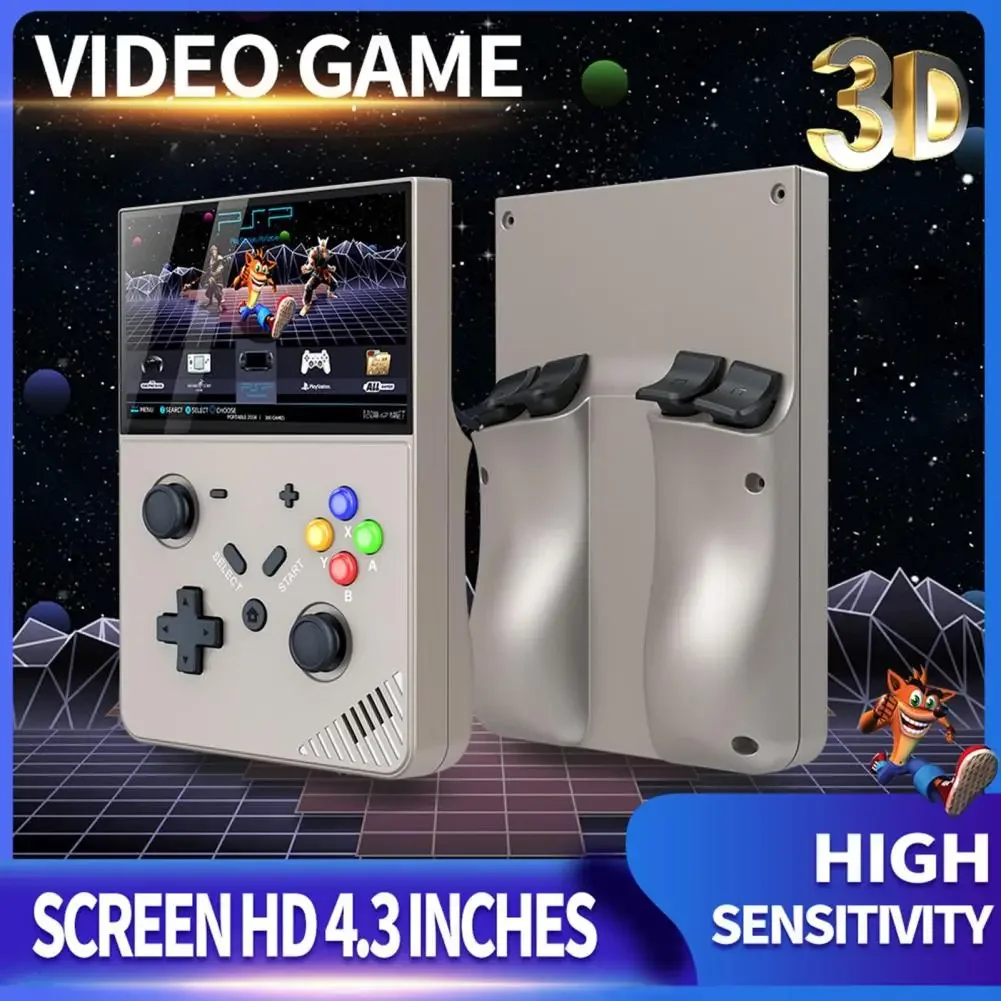 M18-R43-PRO-Consola-de-jogos-port-til-retro-tela-LCD-de-4-3-Polegada ...